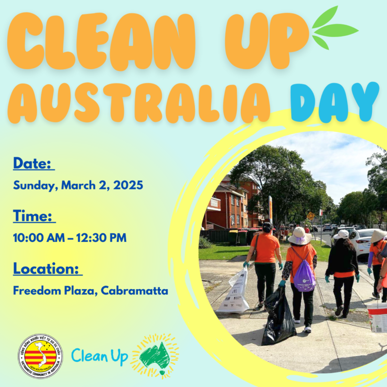 Clean Up Australia Day 2025 – Vietnamese Community in Australia – NSW ...